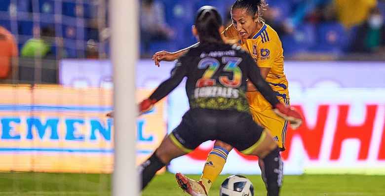 Arma felina: Stephany Mayor es el motor ofensivo de Tigres Femenil
