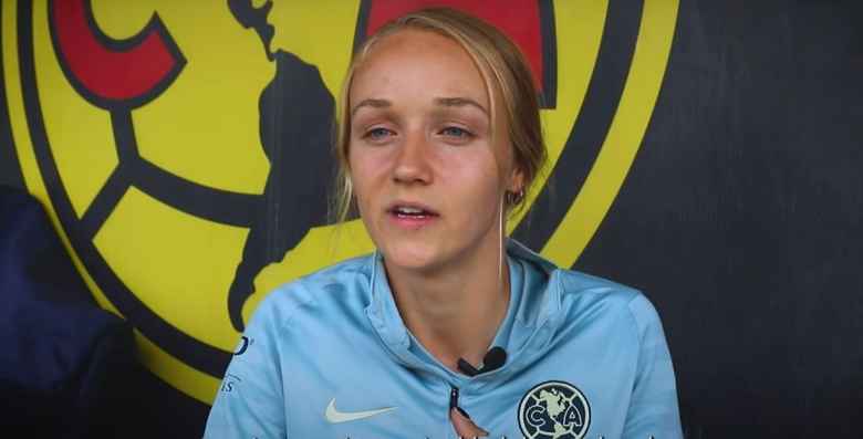 Sarah Luebbert se dijo emocionada por su primera Liguilla