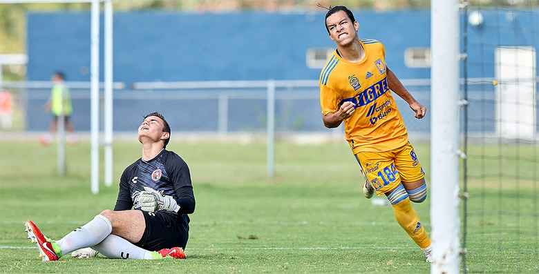 Tigres Sub 20 goleó 3-0 a Xolos y es tercero en el Apertura 2022