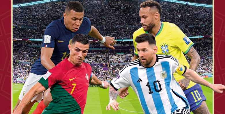 Qatar 2022: Messi, Neymar, Cristiano Ronaldo y Mbappé, los cuatro ...