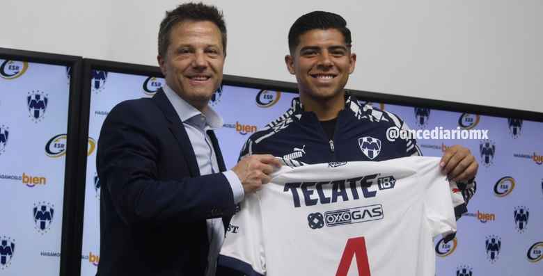 "Me siento capaz", Víctor Guzmán, nuevo jugador de Rayados