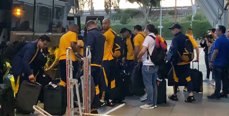 Tigres llegó a Los Ángles para jugar el Campeón de Campeones