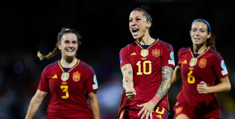 Jennifer Hermoso le dio el triunfo a España vs.Italia en Nations