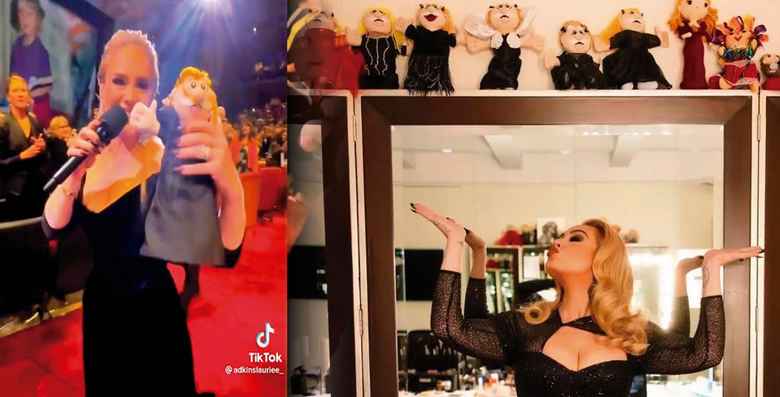 Música: Adele presumió su colección de peluches del Dr. Simi