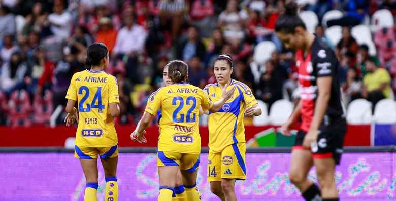 Liga MX Femenil: Tigres Femenil venció 3-1 al Atlas en el debut por el Apertura 2024