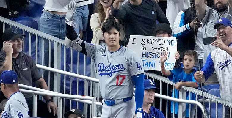 MLB: Shohei Ohtani, el primer jugador en el 'Club de los 50-50'