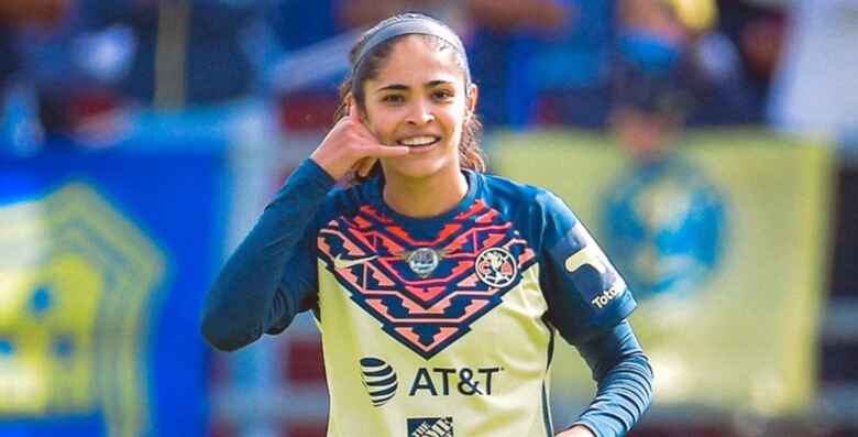 Daniela Espinosa volvió marcar con el América Femenil tras su regreso
